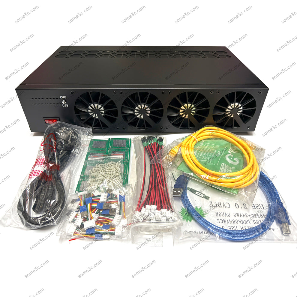 8 Cooling Fans 2U Server rack Mobile Phone Chassis 20 Cellphone Mother ...